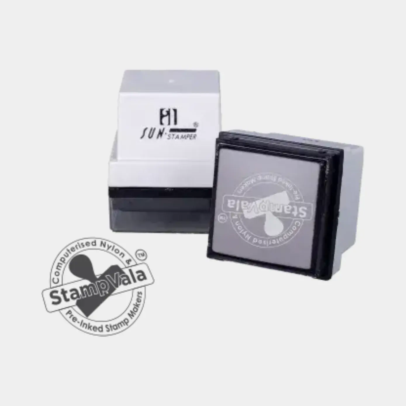 Round self-inking Stamp Maker in India | Custom Round Stamp - Design ...