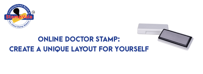 Online Doctor Stamp: Create a Unique Layout for Yourself | Stampvala