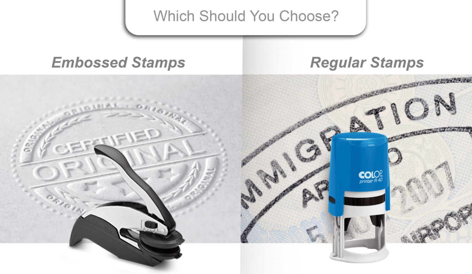 Embossed Stamps vs. Regular Stamps: Which Should You Choose ...