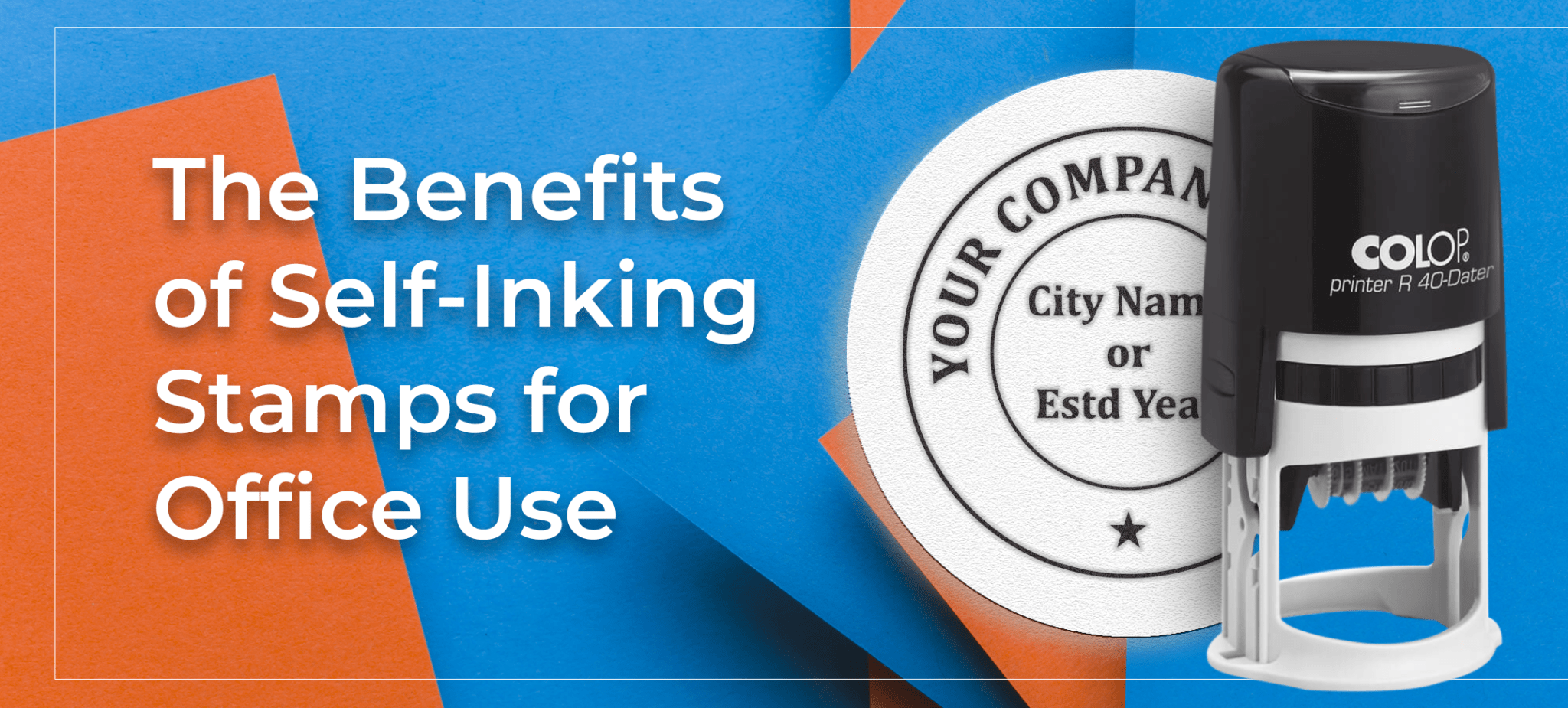 The Benefits of Self-Inking Stamps for Office Use | Customised Stamps ...